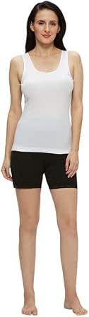 BYC Women's Cotton Vest - L - White: Buy Online at Best Price in UAE ...