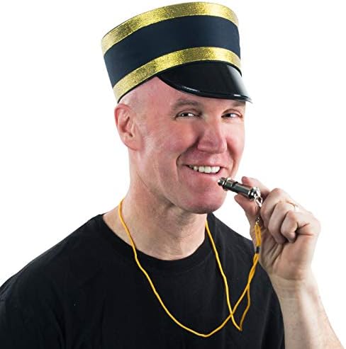 Tigerdoe Conductor Hat - Train Engineer Costume - Hat and Whistle ...