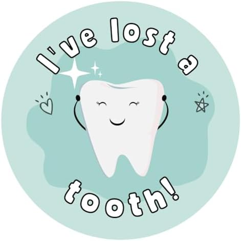 144 I've Lost a Tooth Stickers For Children, Teachers & Parents ...