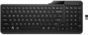 Amazon.com: HP 475 Dual-Mode Wireless Keyboard - Wireless Connectivity ...