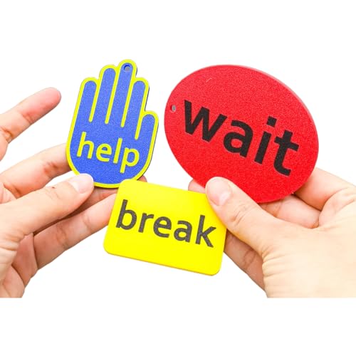 Zones of Regulation Badges - Color-Coded Break, Wait, Help Messages for ...