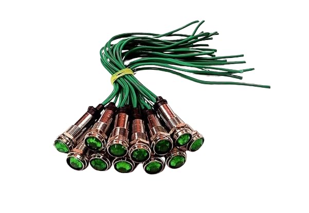 Buy SP Electron (Pack of 12) 220v AC-240v AC Metal Panel Mount Neon ...