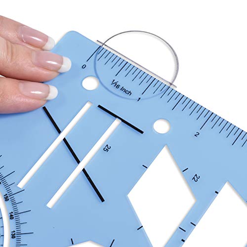 Snapklik.com : LEARNING ADVANTAGE Geometry Template - Sturdy Geometric ...