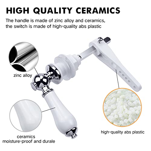 Toilet Flush Handle Replacement Universal Fit Toilet Cistern Handle ...