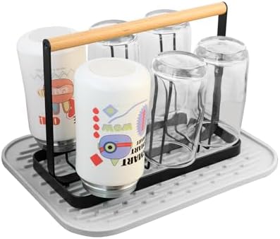 Amazon.com - Peohud 2 Pack Cup Drying Rack, Mug Draining Organizer ...