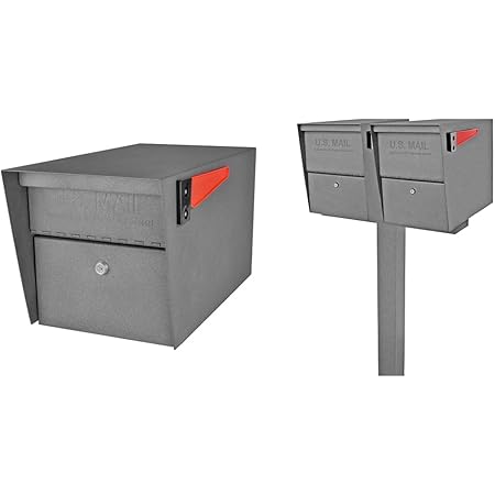 Amazon.com: Mail Boss 7505 Mail Manager Curbside, Granite Locking ...