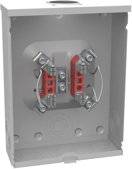 Amazon.com: Milbank U7040-RL-TG 200 AMP OH/UG RINGLESS Meter CAN Socket ...