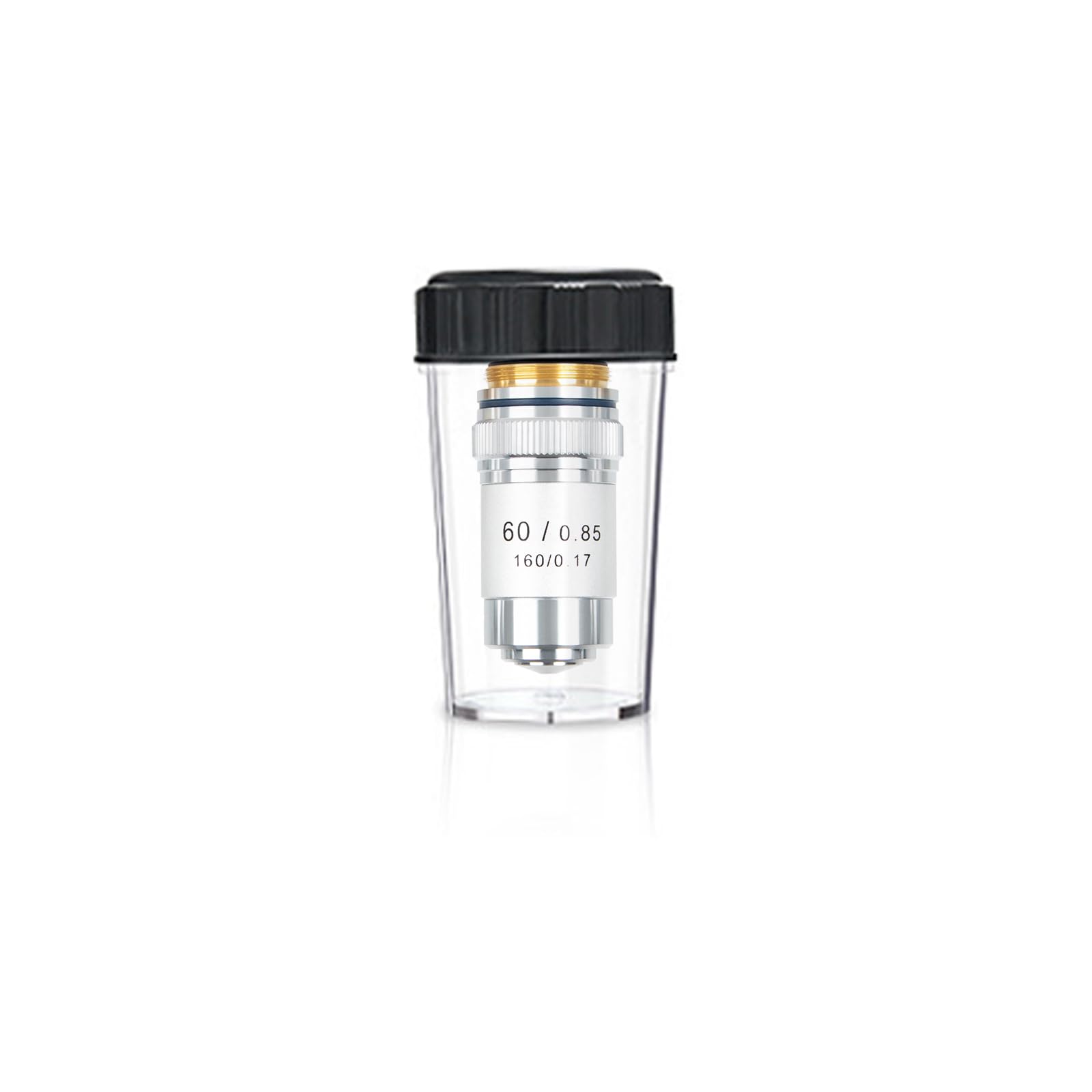 195mm Parfocal Objective 20mm Thread Vabiooth 60X Microscope Objective ...