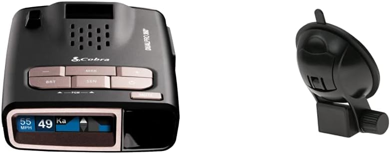 Amazon.com: Cobra DualPro 360° Radar Detector by Creators of Escort ...