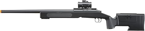 Amazon.com : Double Eagle M62 Bolt Action Airsoft Spring Sniper Rifle ...