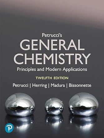 Petrucci S General Chemistry Principles And Modern Applications