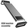 Smart Base Alluminio Lega Computer Laptop Stand con USB 3.0 Porta ...