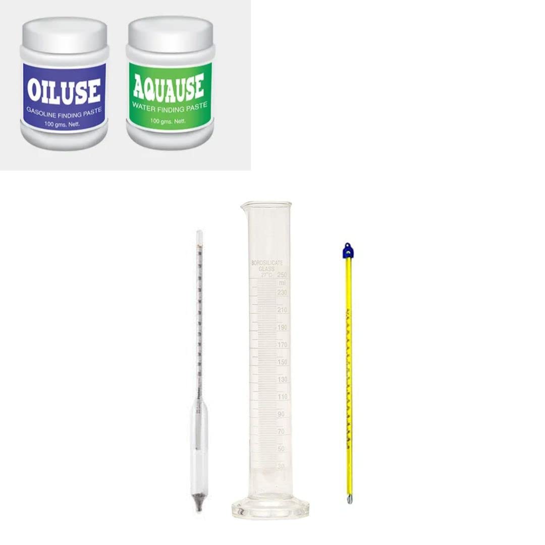 Bombey Scientific Petrol Testing Kit (Hydrometer-700-750, Glass ...