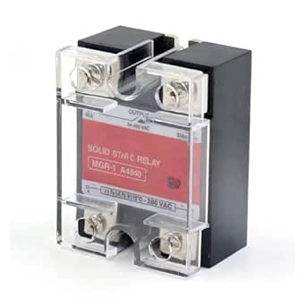 10A 20A 40A 25A Solid State Relays 220V AC 70-280VAC to 24-480VAC AC-AC ...