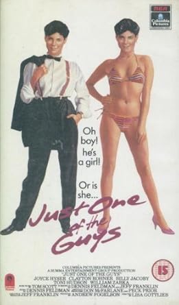 Just One Of The Guys 1985 Vhs Joyce Hyser Clayton Rohner Billy