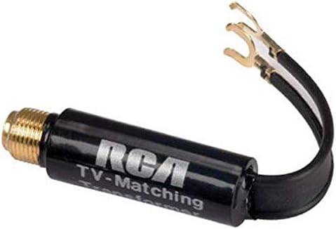 Amazon.com: 75 to 300 Ohm UHF/VHF Matching Transformer : Electronics