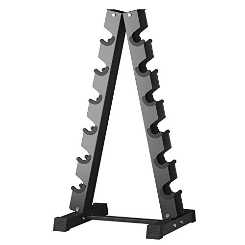 Support d'haltères à 6 niveaux en acier pour haltères, support d ...