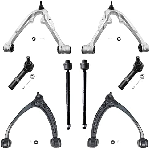 Amazon.com: Detroit Axle - 8pc Front End Control Arms Kit for Chevy Silverado Suburban GMC ...
