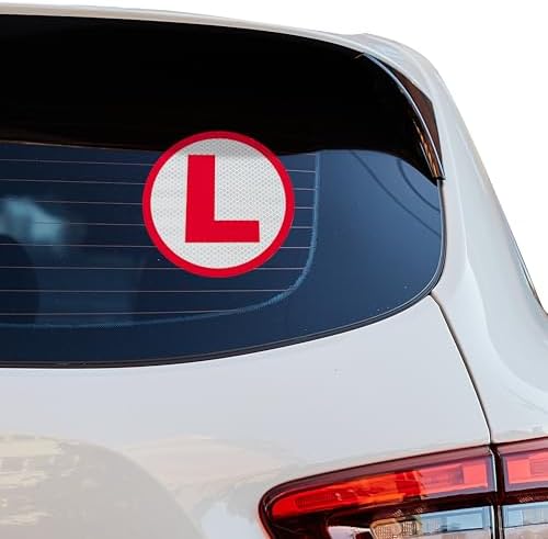 Goelite Reflective L Sticker for Learning Driver, Waterproof Board ...