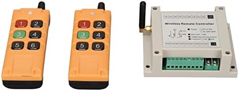 Amazon.com: 6 Channel Wireless Remote Control Relay Switch Universal ...