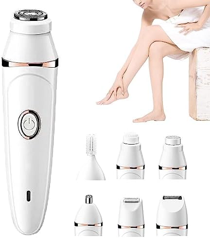 Amazon.com : Pluxy Face Epilator - 7 in 1 Women's Facial Hair Remover ...