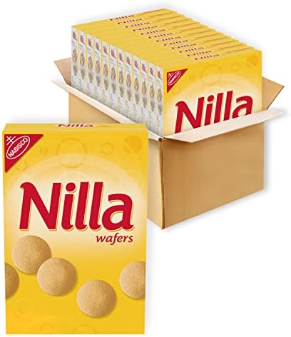 Amazon.com: Nilla Wafers Cookies, Vanilla Wafers, 12 - 11 oz boxes ...