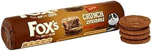 Fox's Double Chocolate Crunch Cream 168g (Pack of 4) : Amazon.co.uk ...