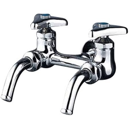 Amazon | ケーブイケー KVK 二口吐水口回転形水栓 【K112】 | 洗濯機用水栓・万能水栓