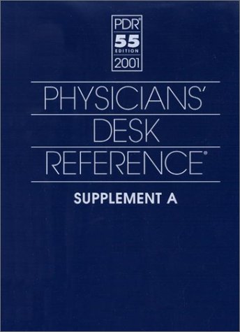 2001 Pdr Supplements (Physicians' Desk Reference Supplements A & B ...