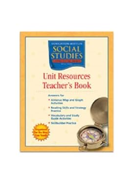 Amazon | Houghton-mifflin Social Studies World Cultures And Geography - Teacher's Edition ...