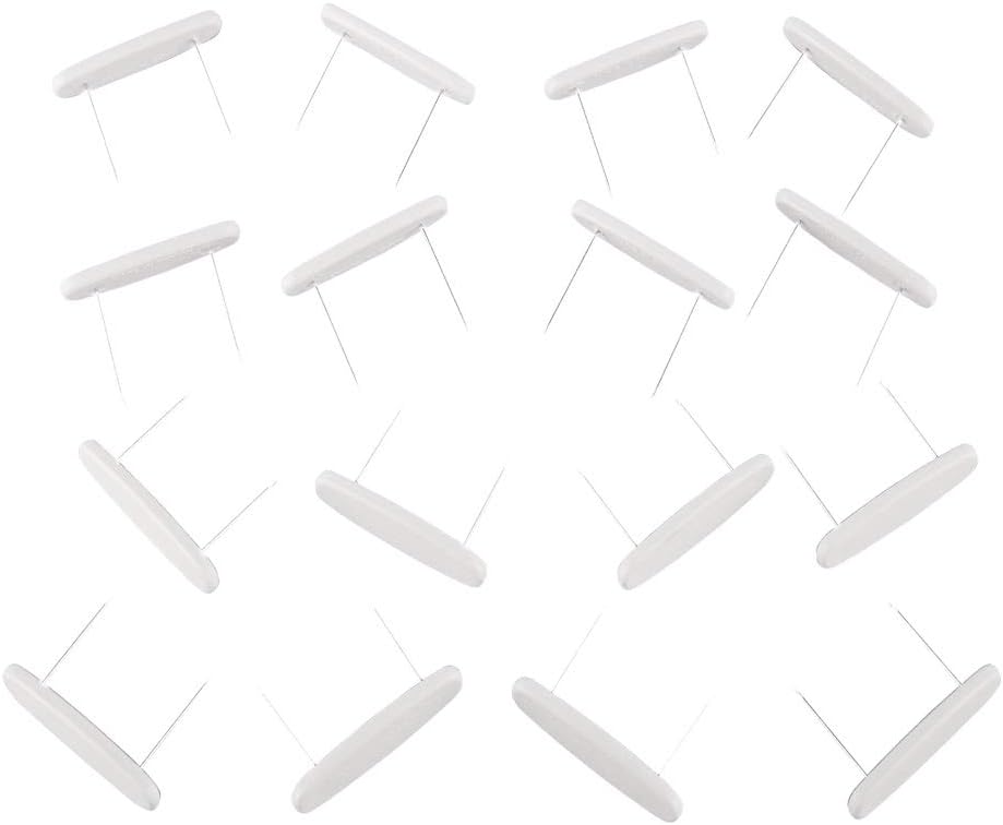 Amazon.com - Jetec 40 Pieces Plastic Bed Skirt Pins Holding Head Double ...
