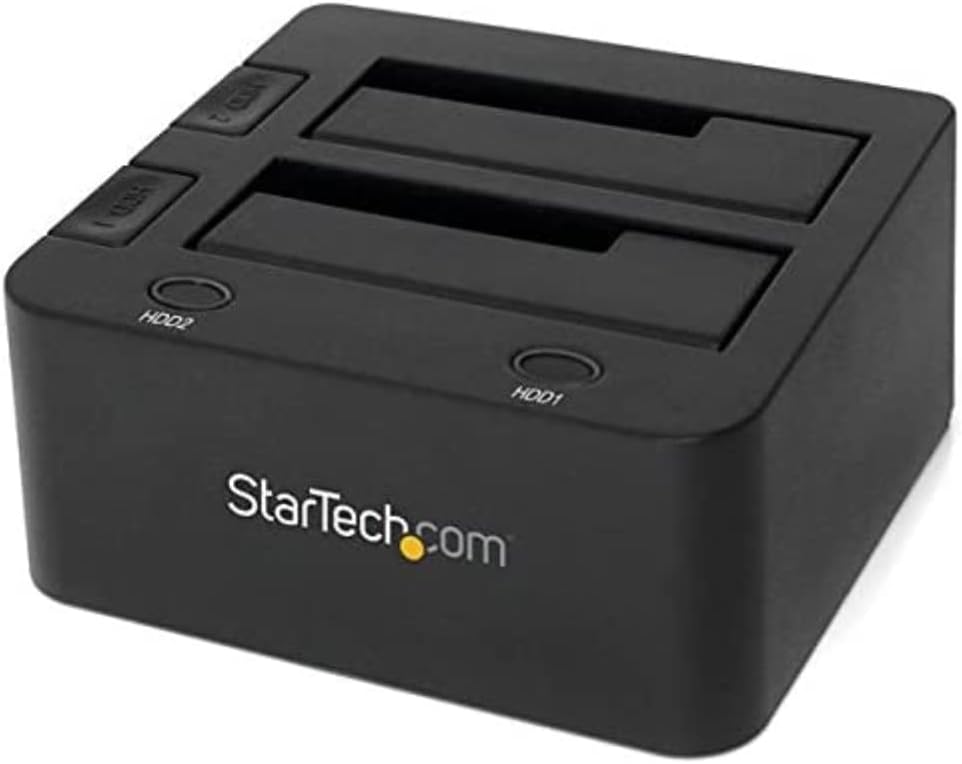 Startech.Com SATDOCK22U3S Superspeed Usb 3.0 to Dual 2.5/3.5In Sata ...