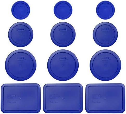 Amazon.com: Pyrex 7200-PC 2-Cup Splash Blue Replacement Food Storage ...