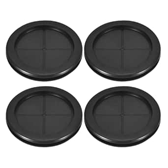 uxcell 4Pcs Rubber Grommets 2-6/8" (70mm) Drill Hole, 2-1/4" (60mm) ID ...