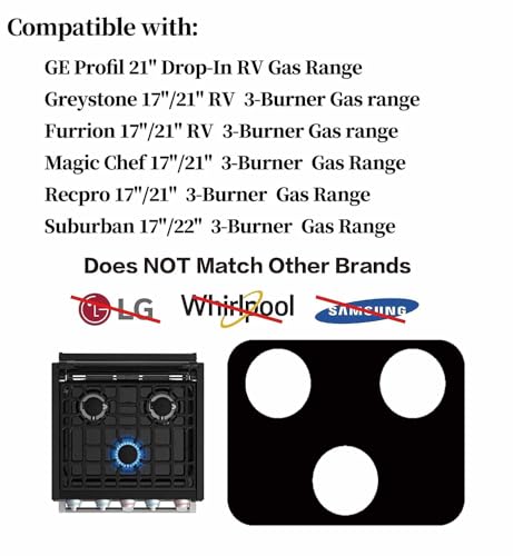 2 Pack RV Stove Top and Oven Protector liner Precision Cut Stove Cover ...