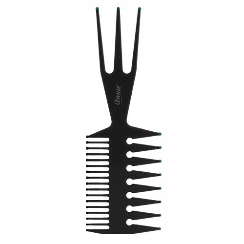 Buy Annie 3 in 1 Comb Small 6" #210 Black Online at Low Prices in India ...