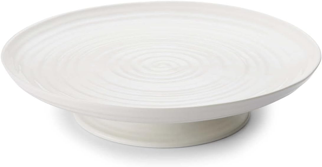 Amazon.com | Le Creuset Stoneware Cake Stand, 12", White: Serveware ...