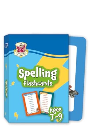 New Spelling Flashcards for Ages 7-9 (CGP KS2 English): 9781789089202 ...