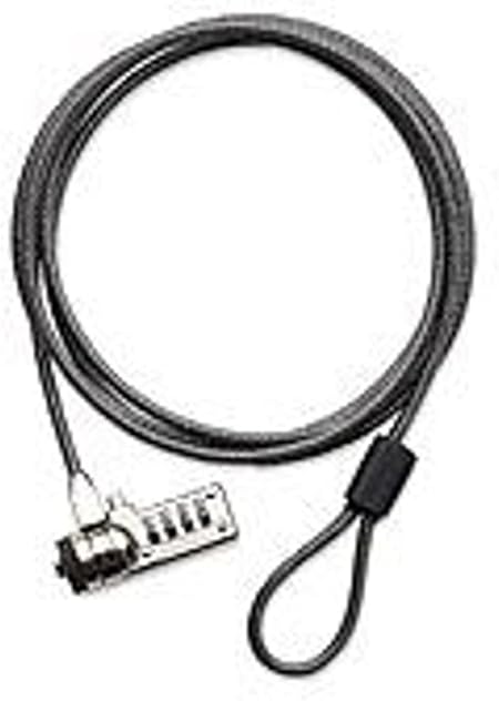 Amazon.com: Targus DEFCON T-Lock Resettable Combo Cable Lock for Laptop ...