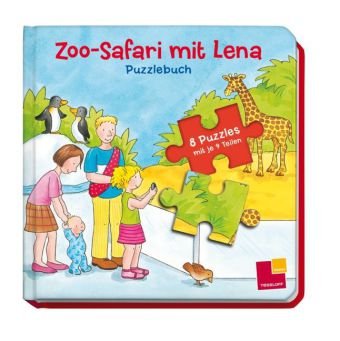 Amazon.co.jp: Zoo-Safari mit Lena. Puzzlebuch : 本