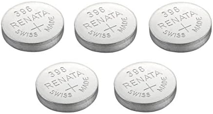 2 x Renata 396 Watch 1.5V Battery Swiss Made SR726SW Silver Oxide Cell ...
