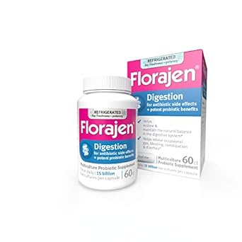 Florajen3 High Potency Probiotics | for Antibiotic Side Effects | 60 ...