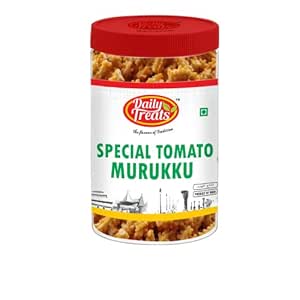 Daily Treats Tomato Murukku| Tomato Chakli 300 gm : Amazon.in: Grocery ...