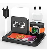 COLSUR 6 in 1 Wireless Charging Station, MagSafe 18W Wireless Charger ...