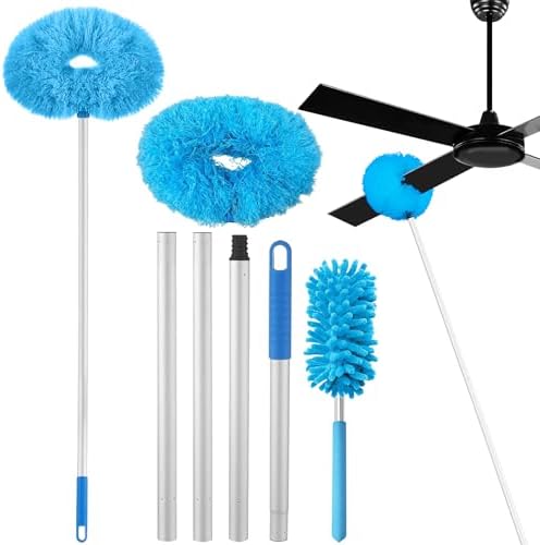 Amazon.com: Ceiling Fan Cleaner Duster with Extension Pole, Fan Duster ...