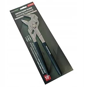 ROCKFORCE PROFESSIONAL TOOLS Water Pump Pliers, 250mm, Rubber Grip Handle, Professional Grade ...
