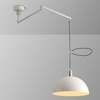 SEMANHUA Swing Arm Ceiling Pendant Light, Kitchen Island, Black and ...