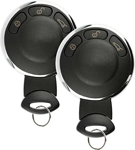 Amazon.com: 2X KeylessOption Keyless Entry Remote Car Smart Key Fob ...