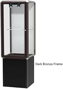Amazon.com: 2' Prominence Pedestal Display Case with Lighting : Home ...