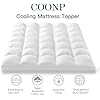 Amazon.com: COONP Queen Mattress Topper, Extra Thick Pillowtop, Cooling ...